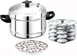 Prithi Home's and Kitchen Stainless Steel Idly cooker/Maker Combo ...