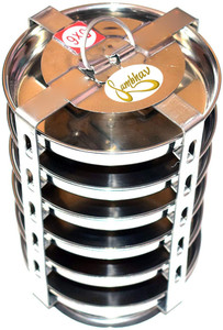 Sambhav Thatte idli stand with 6 plates Induction & Standard Idli Maker ...