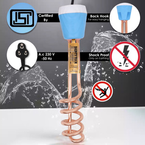 Dainty TECH Copper Water Heating Rod L9B 2000 W Shock Proof Immersion ...
