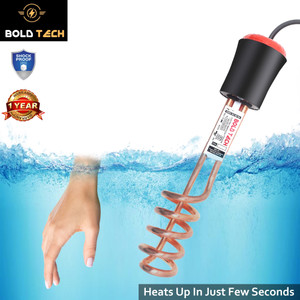 BOLD TECH 1500 W Shock Proof Immersion Heater Rod (Water) 1500 W Shock ...