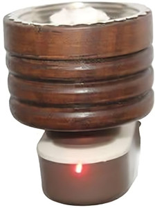OneStep Wooden Kapoor dani Incense Aroma Burner, Dhoop Dani/Electric ...