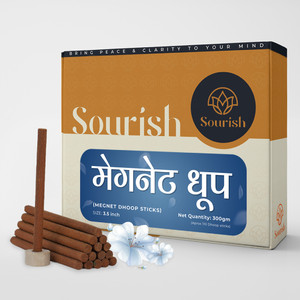 Sourish Megnet Dhoop Stick, With Dhoop Holder, 300gm (3.5 Inch, Approx ...