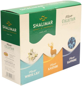 SHALIMAR CEO COLLECTION DHOOP White lily, kasturi, Sapphire, mogra ...