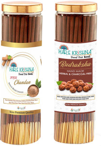Vringra Malay Chandan Agarbatti Sticks + Rudraksha Incense Sticks - No ...