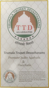 TTD Tirulama Tirupati Devasthanams Agarbathi, Pack of 7, Gift Pack ...