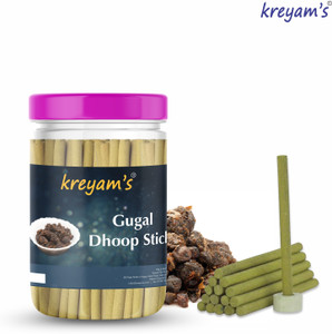 Kreyam's Gugal Dhoop Stick 100 Gm Agarbati Dhoop Sticks Dhoop Sticks ...