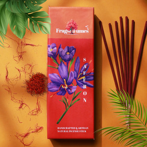 FragsandFumes Saffron Incense Stick|Kesar agarbatti|agarbatti incense ...