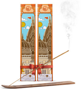 Phool Kashi Vishwanath Natural Chandan Agarbatti | Pure Sandal ...