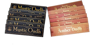 Forest Fragrance Forest Amber Oudh and Mystic Oudh Incense Sticks ...