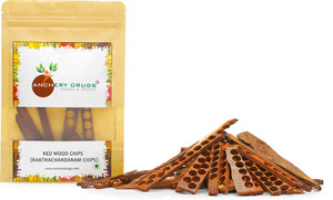 Anchery Drugs Rakthachandanam Chips, Pterocarpus Santalinus, Red ...