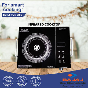 BAJAJ 2200 W Radiant Cooktop Jog Dial, Touch Panel - Buy BAJAJ 2200 W ...