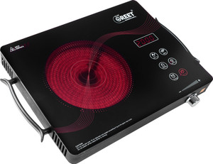 WeGREET 2000 W Induction Cooktop Touch Panel, Push Button, Jog Dial ...