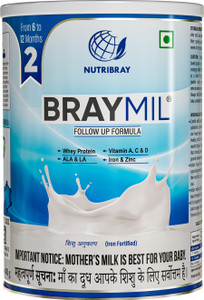 Braymil 2 INFANT FORMULA MILK POWDER FOR Babies - Stage - 2 Price in ...