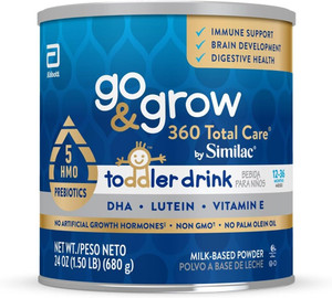 SIMILAC Go & Grow 360 Total Care, Toddler Nutritional Drink With 5 HMOs ...