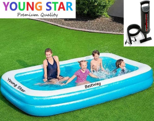 YOUNG STAR Premium Family Swimming Pool Inflatable Swimming Bath Tub ...