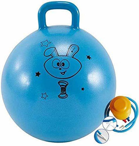 Remang 75 cm Jumping Hopping Inflatable Sit and Bounce Hop Ball for Kid ...