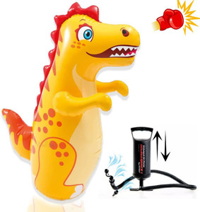 Sani International Toy World Combo of 3 Ft Inflatable Hit Me Dragon ...