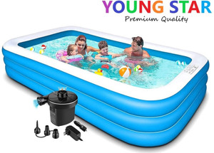 YOUNG STAR Premium 10 Ft LENGTH ,6 Ft WIDTH ,3 LAYERS FAMILY JUMBO KING ...