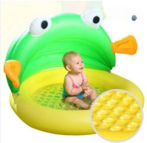HornFlow children's (IND*80) pool paddling pool "Fish & Me" With Free ...