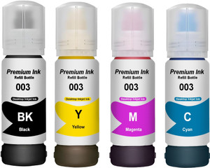 Salty Ink For EPSON 003 001 L3110,L3150,L4150,L4160,L5190,L6160(BK:70ml ...