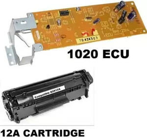 Linkind ECU Card For HP LaserJet 1020 Printer+12A CARTRIDGE Black + Tri ...