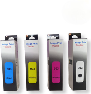 IMAGE PRINT 003 Ink Refill dye Ink for L3110, L3150, L4260,...series (4 ...
