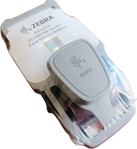 Zebra Technologies ZC300 YMCKO 800300-252HH Color Ribbon Black + Tri ...