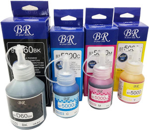 RAMKE Refill Ink for T Series BT6000BK,BT5000 For Brother DCP-T300,DCP ...