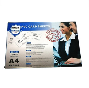 FTC PVC Dragon Sheet for PVC ID Card Set of 50 Cores and 100 Overlays ...