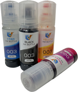 JET TONER Refill Ink Compatible For EP L3150 L5190 SERIES - 65ML EACH ...