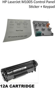 Ab enterprises LaserJet M1005 Control Panel Sticker + Panel Pad Keypad+ ...