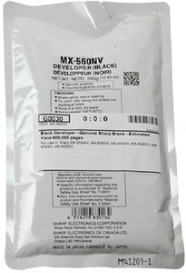 wetech MX560 DEVLOPER POWDER with sharp MX-M364N MX-M365N MX-M4050 MX ...
