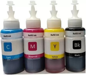 GPN PRINT Refill Ink Compatible for Epson T664 x 4 Bottel L130, L360 ...