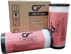 RODEX RED Ink Compatible for Riso CV 3230 3130 3030 Duplicator (Pack of ...