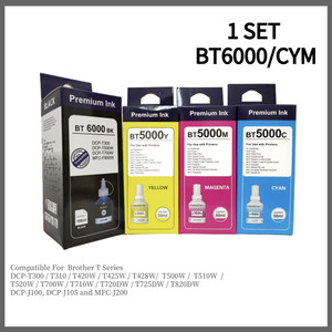 greencom Refill ink For use Brother BT6000BK,BT5000 DCP T300,DCP T310W ...