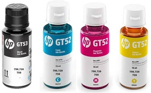 HP INK BOTTLE FOR HP 790,720,750 INK TANK PRINTER FOUR COLOR COMBO ...