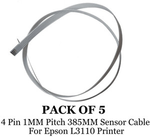 jaiswal 4 Pin 1MM Pitch 385MM Sensor Cable For Epson L3110 Printer ...