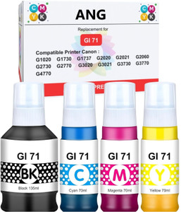Ang Ink Refill for Canon GI 71 G1020,G2020,G2021,G2060,G3020,G2021 ...