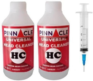 PINNACLE All In one 2 Head Cleaner Solution for Printer Cartridges ...