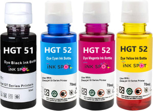 Inkspot GT5821 Black + Tri Color Combo Pack Ink Bottle - Inkspot ...