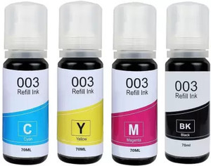 HYNEAR Refill Ink for Epson 003 Dye Ink for Epson L3100,L3101,L3110 ...