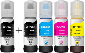 QIMAGE Ink Refill for Epson 001 , 003 , L3200 , L3210 , L3211 , L3215 ...