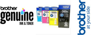 brother BT-D60BK BT5000C BT5000M BT5000Y Ink Bottles Black + Tri Color ...