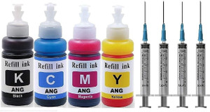 Ang Universal Refill Ink For Can- PG 47 & CL 57S + 4 SYRINGE Black ...