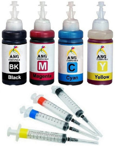 Ang Refill ink For 1212 Single Function Color Printer With Syringe ...