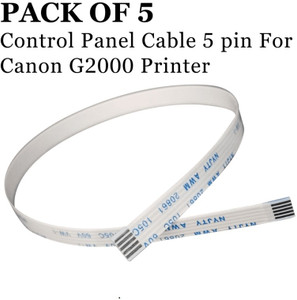 jaiswal Control Panel Cable 5 pin For Canon G2000 Printer ( Pack Of 5 ...