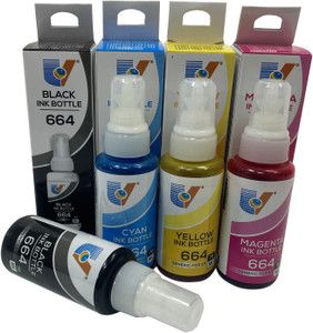 PRINTZONE Refill Ink Compatible For L550 L555 L565 L1300 EcoTank ...