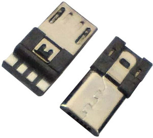 S S Enterprises USB 2.0 Micro Type-B male USB Connector SMD 4Pin U251 ...