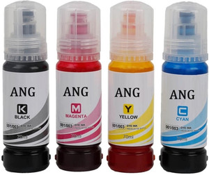 Ang 003 Ink for Epson L3110, L3150, L3250, L3152, L3210 Printer Black ...