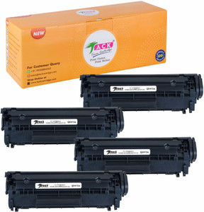 Tack Q2612A / 12A Pack Of 4 Nos Compatible Toner Cartridge for Laserjet ...
